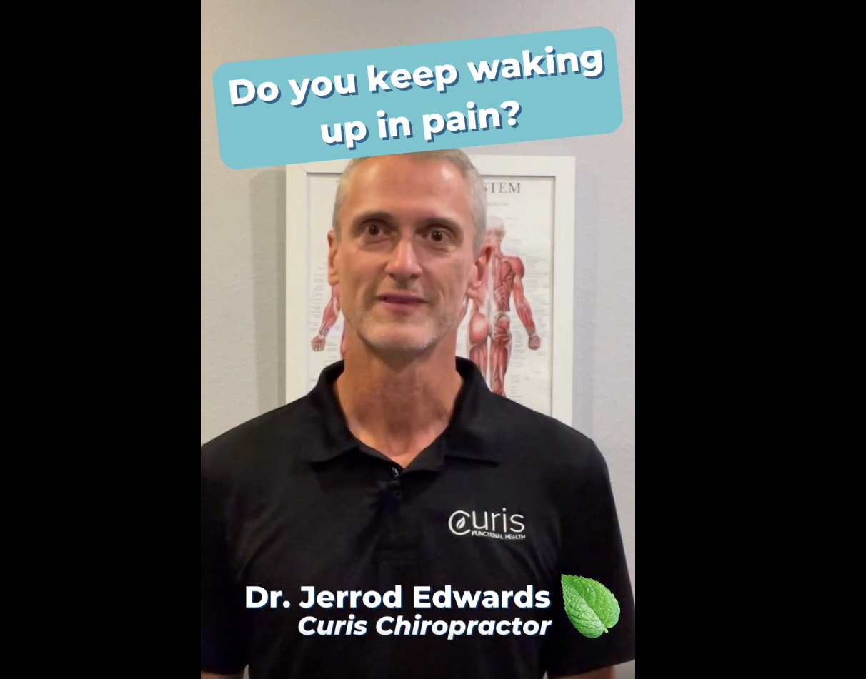 Video Sleep Positions To Reduce Back Neck Pain Curis Functional